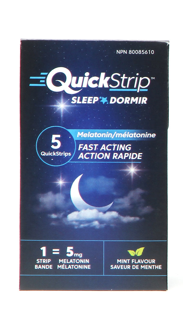 QuickStrip Sleep | QuickStrip Sleep with Melatonin – QuickStrip Canada